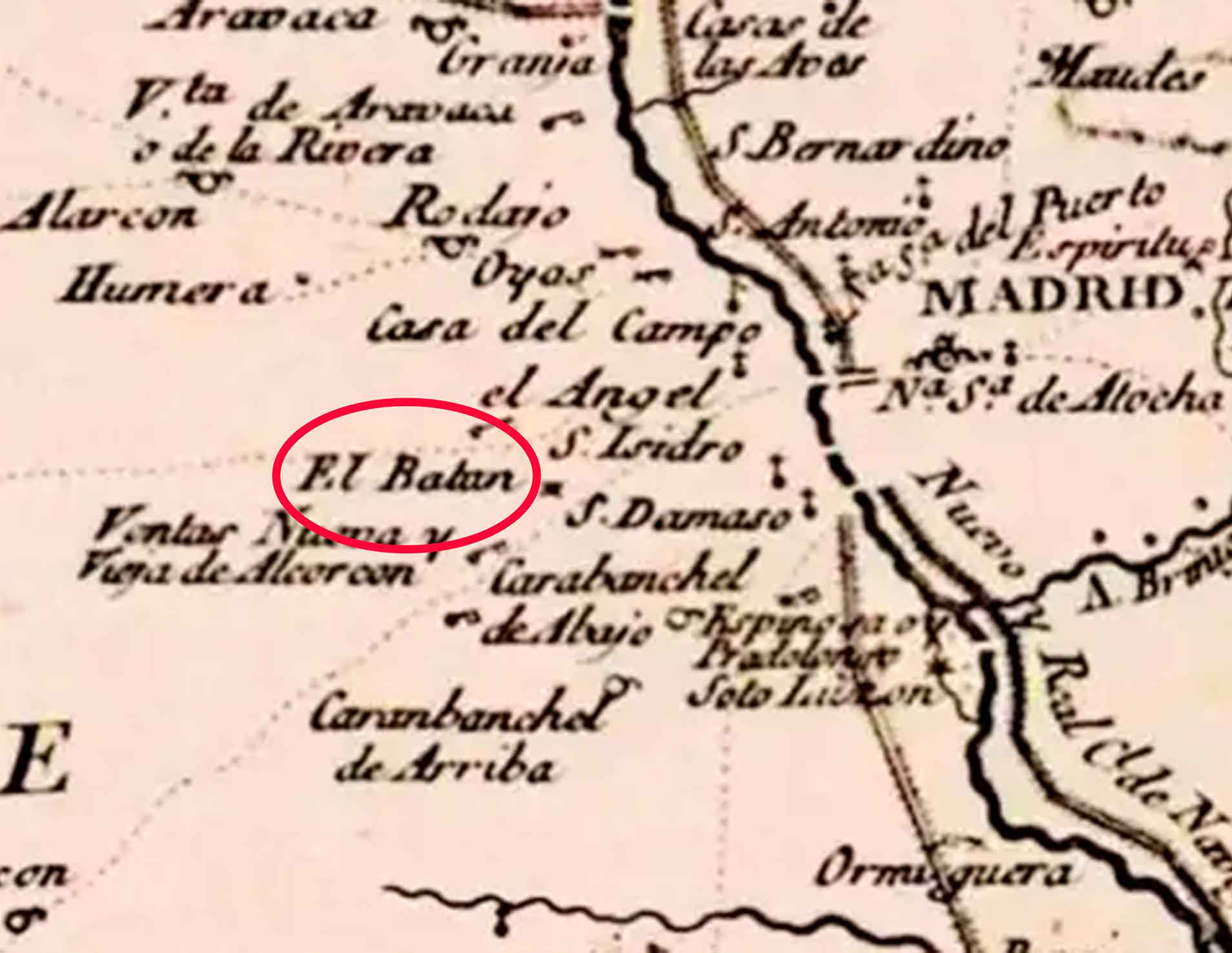 Un Batán para la Casa de Campo